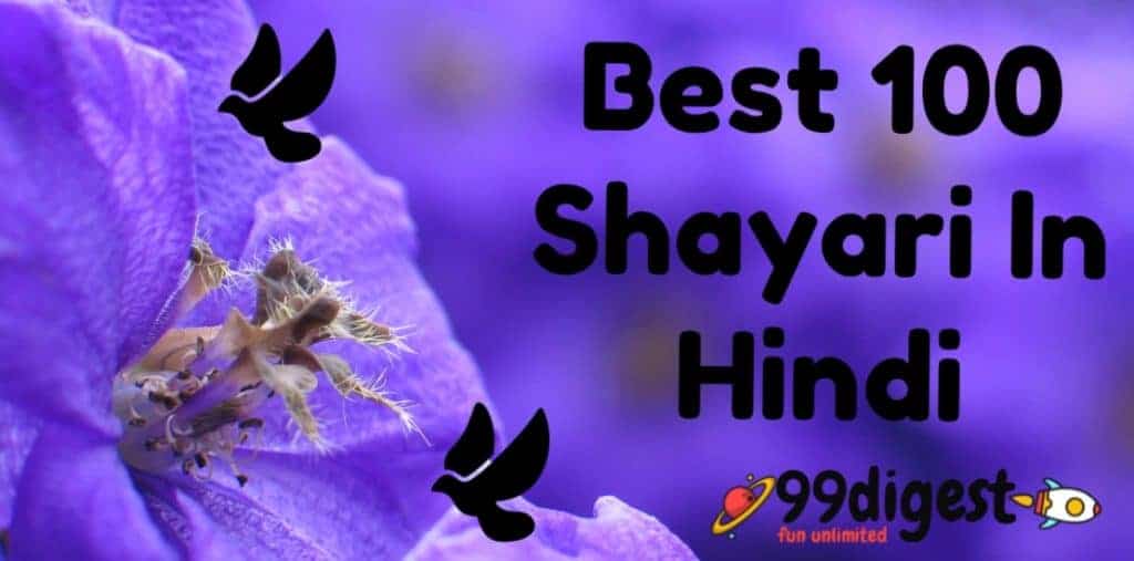 Best 100 Shayari In Hindi To Express Your Feeling - हिंदी शायरी